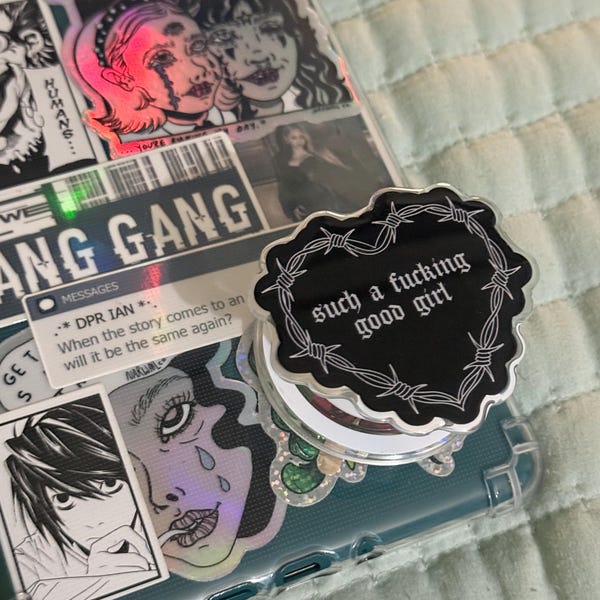 Such a Good Girl Sticker | Bookish Gift | Dark Romance Reader | Kindle ...