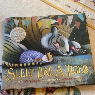 Sacredbee Picture Book Signed Sleep Like A Tiger - Etsy