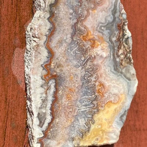 Preform Star Light Root Beer Banded Brazil Agate Cab Slab | Etsy