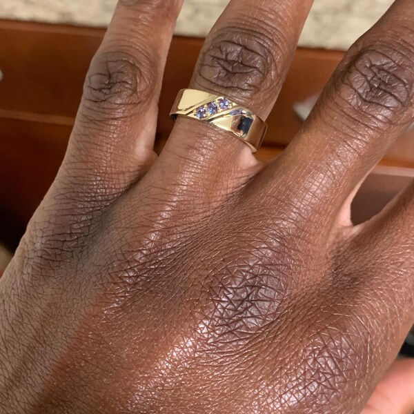 Celtic Knot Norse Viking Diamond Ring Enhancer Women Unique Curved ...