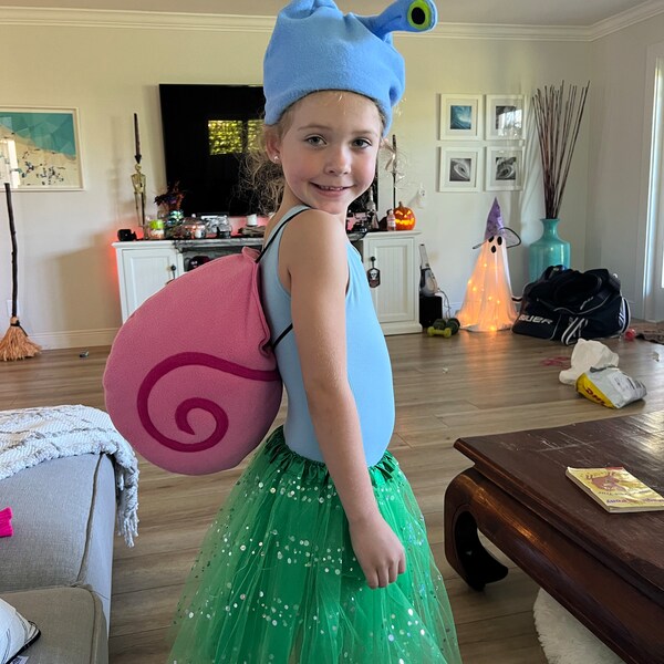Snail Costume, Snail Shell and Snail Hat Cosplay Accessory, for Girls ...