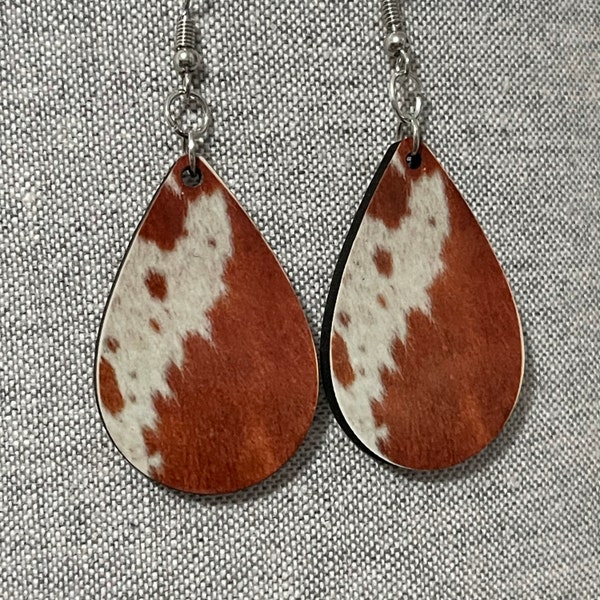 Cowhide Pattern Distressed Background Png Design Bundle, Cowhide Png ...