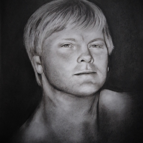 Female Body Ink Drawing Naked Woman Body Art Above Bed Art Bathroom ...