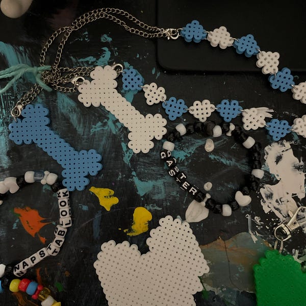 Undertale AU Inspired Handmade Character Kandi Bracelets Custom AU ...