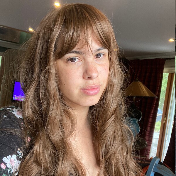 Marni Chestnut Brown Wig, 20 Inch Wig, Beach Wave, Wavy Wig, Synthetic ...