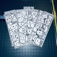 Color Your Bookmarks Love Bible Verses & Cute Animals Christian ...