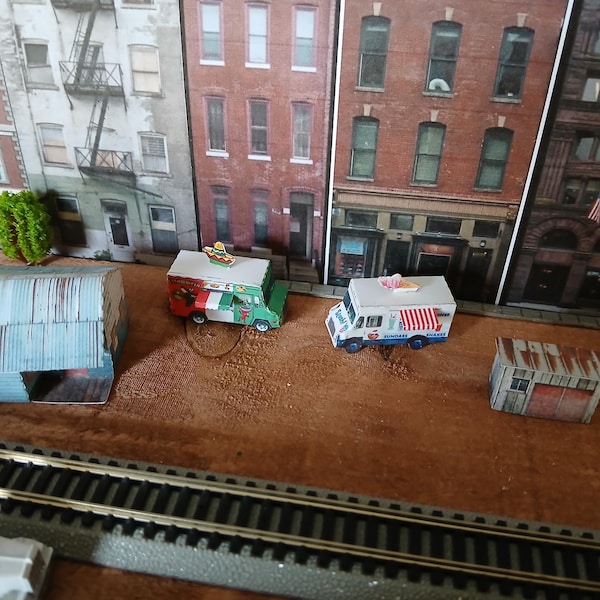 Miniature Paper Model Vehicle - School Bus - Cardstock Kit - Pre Cut ...