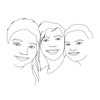 Custom One Line Self Portrait Drawing, Line Art Drawing, One Line ...