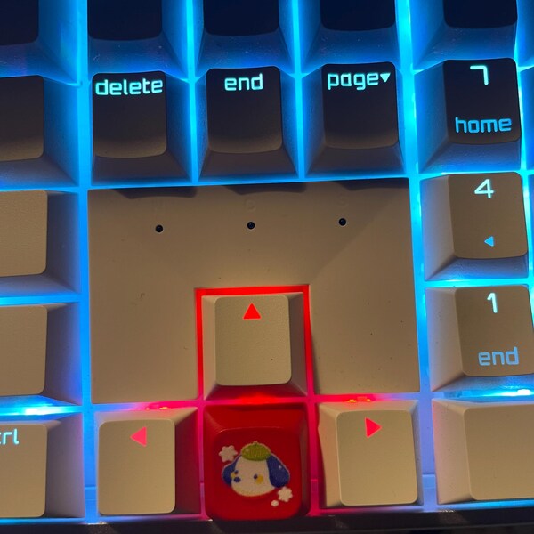 Keycap Keyboard Clicky Fidget Stimming Kawaii Cute Keychain - Etsy