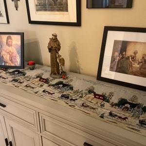 Precious Vintage Framed Warren Kimble Art Print Primitive Birdhouse ...