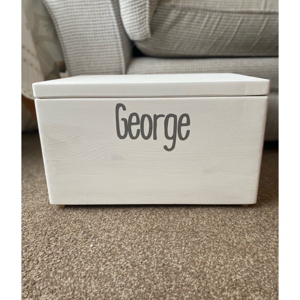 Quality Wooden Open Top Crate With Handles 40x30x14cm DD165 Storage Box ...