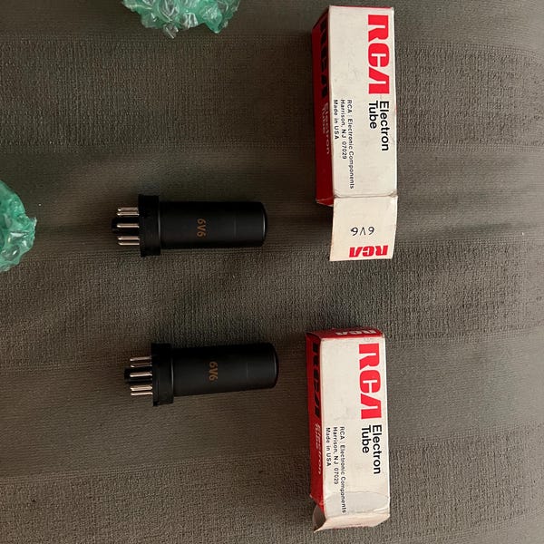 GE 5D22/4-250A Vacuum Tube - General Electric Large Glass Transmitting ...