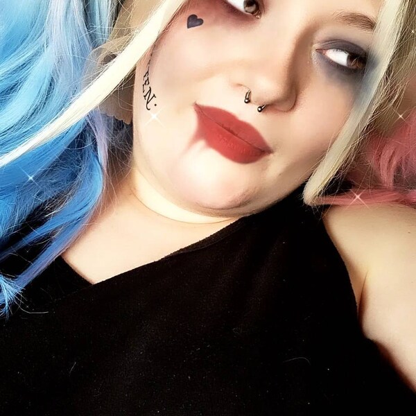 Harley Blonde, Pink and Blue Ombre Lace Front Pigtails Bunches Wig ...