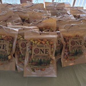 Safari Baby Shower Favors Wild One Jungle Theme Party Ready to Pop Baby ...