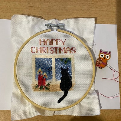 Christmas Cross Stitch Card Kit by Bothy Threads Christmas - Etsy