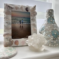 Mini Beach Bottle Beach in a Bottle Cork Sea Glass Shell Sand Isle of ...