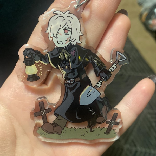 Identity V Andrew Kreiss Grave Keeper 3” Epoxy Charm - Etsy