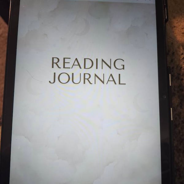 Digital Reading Journal, Digital Book Tracker for Goodnotes, iPad ...