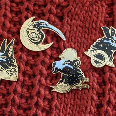 Anubis Enamel Pin Cosmic Pantheon Egypt, Egyptian Gods, Egyptian ...