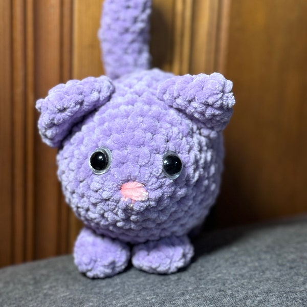 No Sew Easy Amigurumi Crochet Toy Cat Digital PDF PATTERN Good for ...