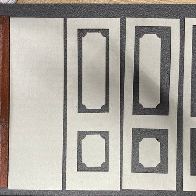 SVG Dollhouse Decorative Railing 1:12 Scale. Dollhouse Decorative ...