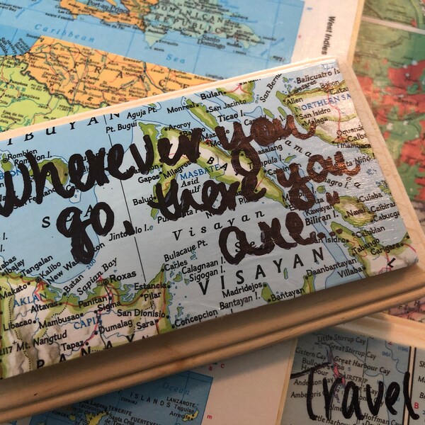 Vintage Map Scrap Pieces, Geography Project, Scrapbook Map, Ephemera ...