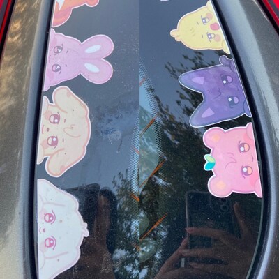 Ateez Aniteez Peeker Car Decals Ateez Stickers Aniteez Decal Ateez Car ...