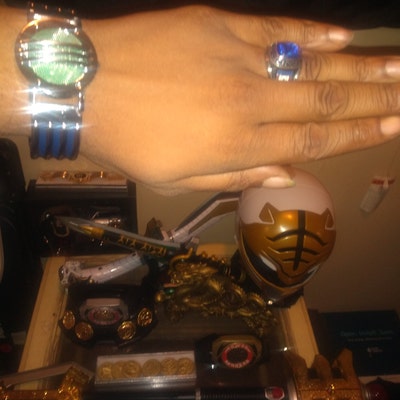 Blue Communicator Power Bracelet Prop for Ranger Cosplay - Etsy