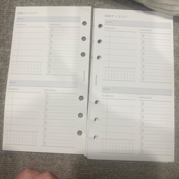 024 | Medical Information Overview | Printable Planner Insert | A6 ...