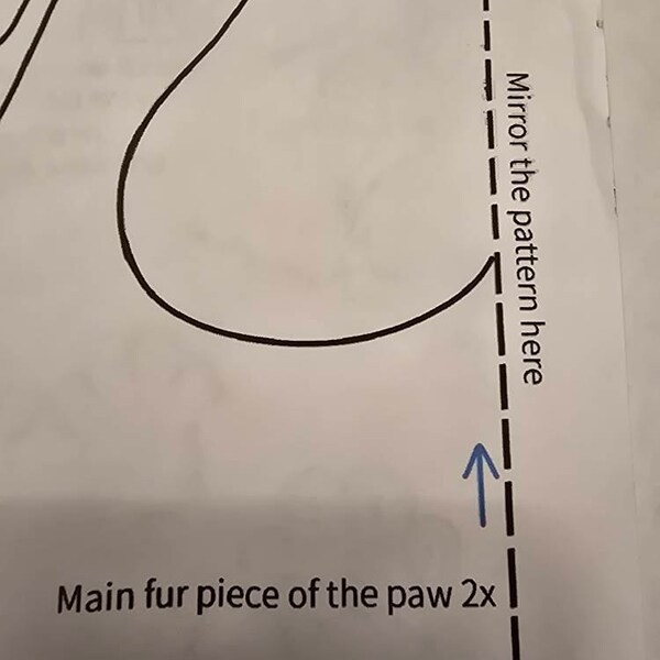 Digital Download Fursuit Digitigrade Feet Paws Pattern NEW AND IMPROVED ...