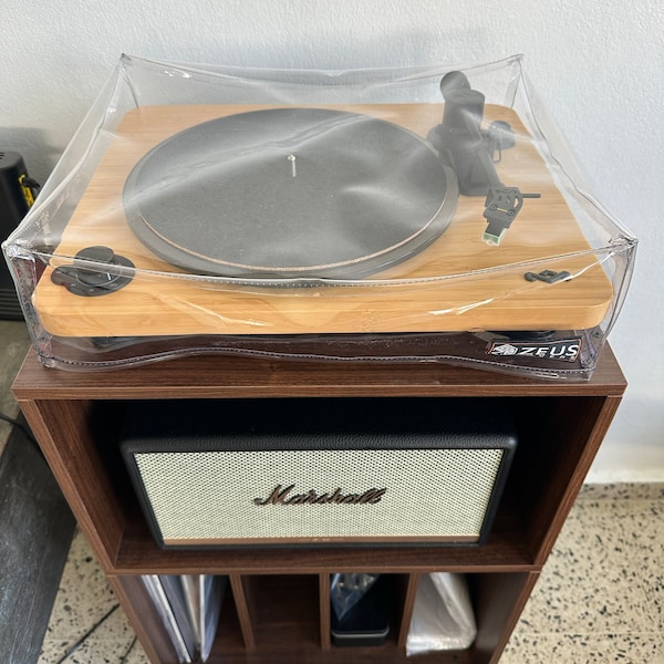 Turntable Cover. Transparent Vinyl. Custom Available. - Etsy