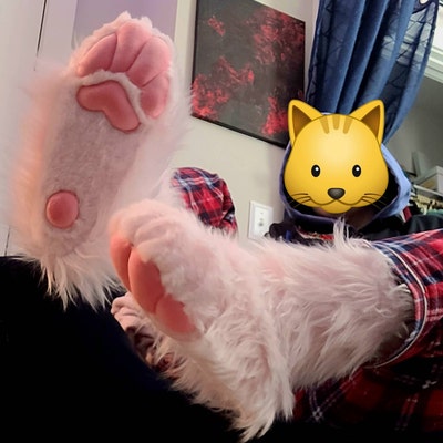 Kemocube Slim Sock Fursuit Feet / Made to Order / Furry / Socks / Slim ...