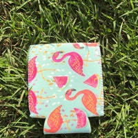 Tropical Digital Papers Summer Beach Girl Watermelon Flamingo Designs ...