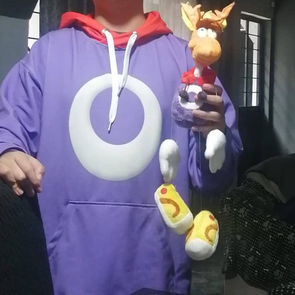 Rayman From the Series Rayman Plush Toy 11.1" (28 Cm) Handmade Soft Toy ...