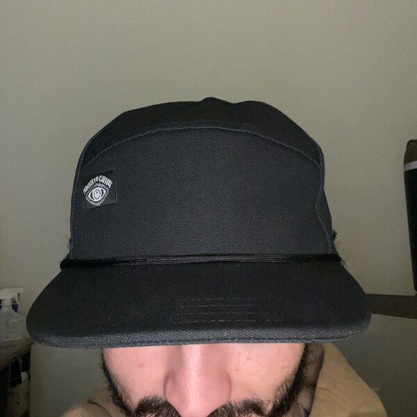 Handmade 6 Panel Hat, Triangle Front Baseball Cap, Waxed Canvas Camp ...