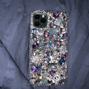 The Universe Popsocket Grip Bling Genuine Crystals Case For | Etsy