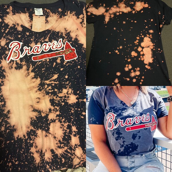 FULLY CUSTOMIZABLE Bleached Shirts for ANY Team / Bleached Atlanta ...