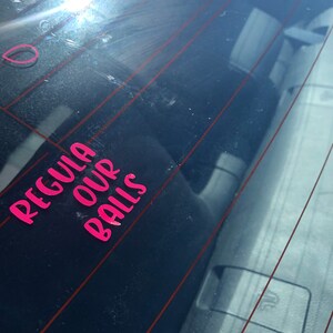 Pro Roe Decal, Pro Choice Bumper Sticker, Reproductive Rights, Women's ...