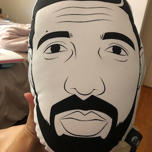 DRAKE Hip Hop Throw Pillow ILLOW Decorative Large Throw Pillow Funny ...