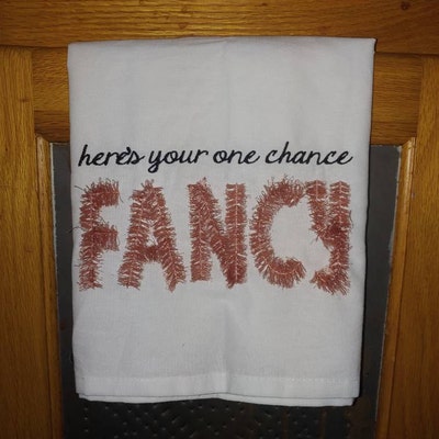 Cute Fluffy Fringed FONT Machine Embroidery Designs in - Etsy