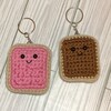 Toaster Pastry Keychain PDF Crochet Pattern - Etsy