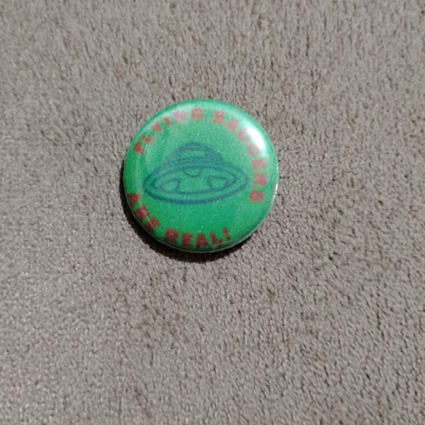 Vintage Style Pinback Buttons - 60s 70s 80s Novelty Pins - Reproduction ...