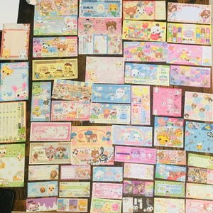 Rare 71-piece Kawaii trend Mix Themed Japanese Sticker Flake Pack by ...