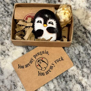Handmade Painted Pebble Fox Pocket Hug Fox Totem Unique Gift - Etsy