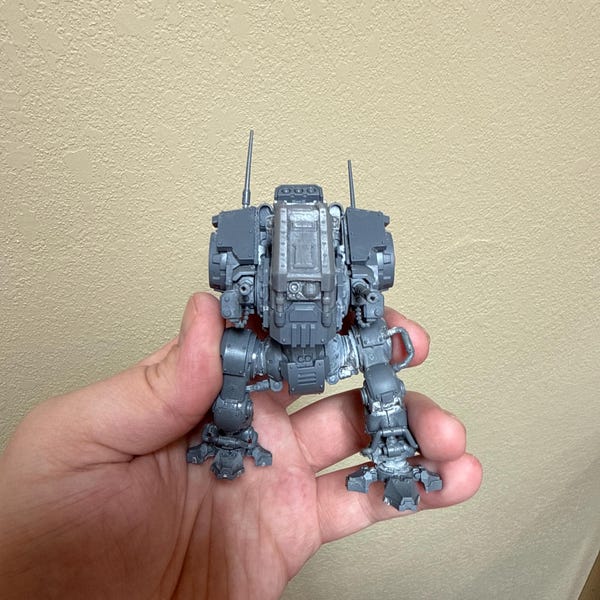 Invictor War Suit Enclosed Cockpit X1 - Etsy