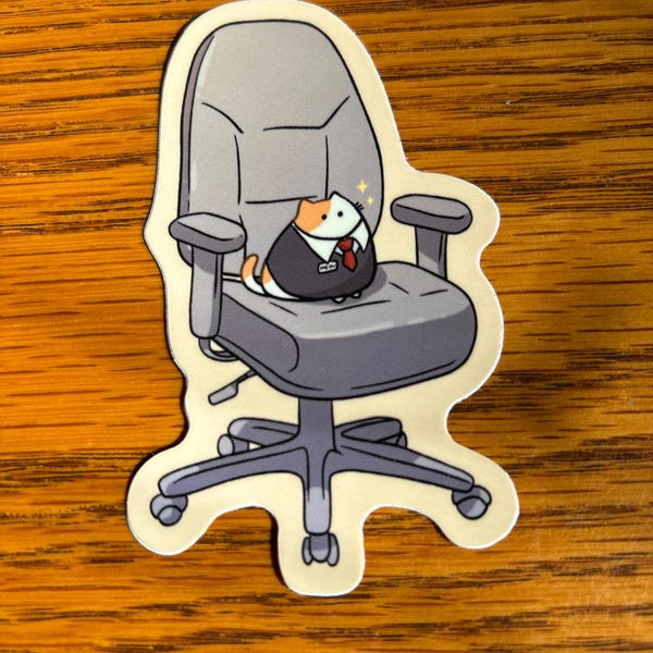 Boss Kitty Sticker / Cat Sticker / Vinyl Sticker / Journaling ...