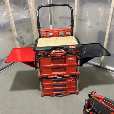 Milwaukee Packout Bamboo Folding Table Table Included Free - Etsy