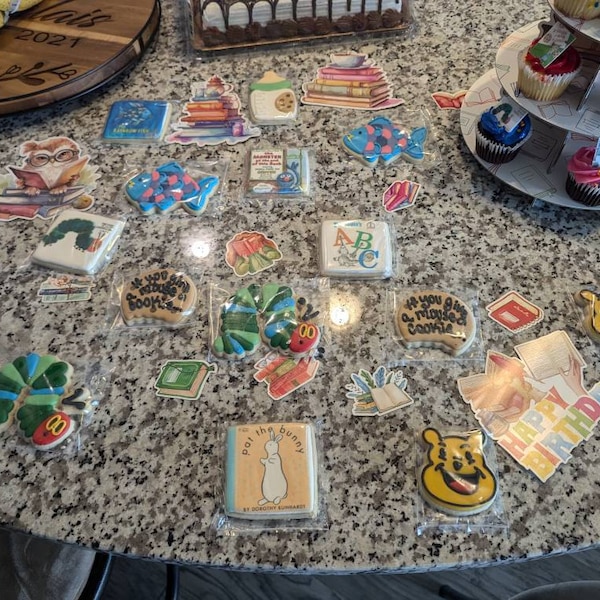 Children Storybook Theme Sugar Cookies One Dozen - Etsy