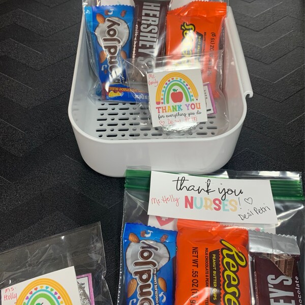 Nurse Appreciation Cookie Card, Thank You NURSES 3.5"x5" & 5"x7" Cookie ...