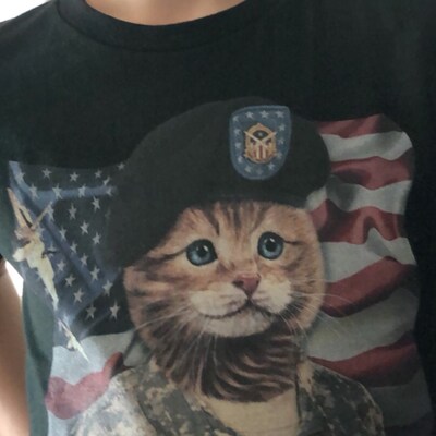 Biker Tabby Cat Riding Chopper Motorcycle Custom Poster - Etsy